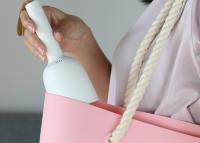 China Mini Strong Suction Countertop Crumb Vacuum , 1200mAh Mini Crumb Vacuum 2hrs for sale
