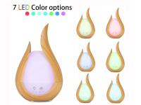 China 200ml Table Top Ultrasonic Essential Oil Diffuser Scent Led Light ABS 12W for sale