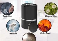 China PM2.5 Sensor 11.5w USB Air Purifier Adjustable Anion Rechargeable for sale