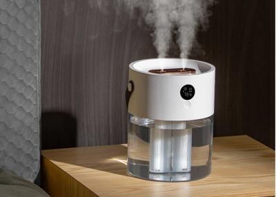 China Large Capacity 2L Portable Dual Spray Cool Mist Ultrasonic Air Humidifier for sale