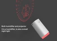 China 3.5W 45ml/h Usb Portable Humidifier , Ultrasonic Mini Air Humidifier Car Projection for sale