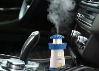 China 150ml Lighthouse USB Air Humidifier Ultrasonic Portable Desktop 7 Color for sale
