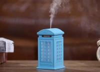 China 300ml LED Creative Vintage British Phone Booth Ultrasonic USB Air Humidifier for sale