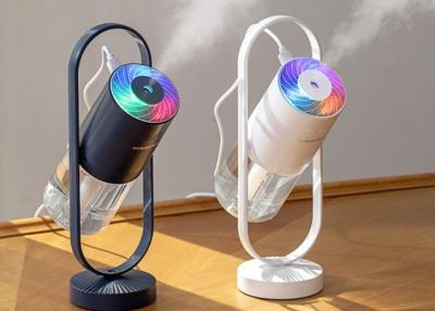 China 360 Degree Rotatable Portable Mini Negative Ion Air Humidifier With LED Light for sale