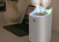 China 3L Dual Nozzles Cool Mist Air Humidifier , 210ml/H LED Led Air Humidifier for sale