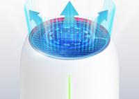 China Formaldehyde Removal 712g USB Air Purifier Cordless Portable Mini Silica Gel 4000mAh for sale