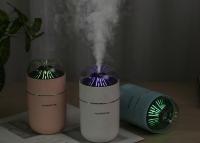 China Volcano Essential Oil Diffuser , 2W Usb Colorful Humidifier 320ml Night Light for sale