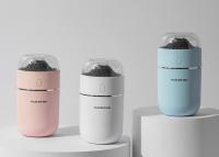 China Volcano Essential Oil Diffuser , 2W Usb Colorful Humidifier 320ml Night Light for sale