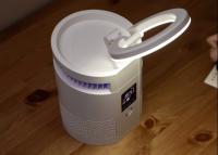China 4000mAh 980g Home Compact Air Purifier , 3.7V 50HZ Lamp Air Purifier USB for sale