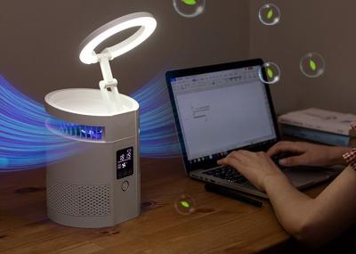 China 4000mAh 980g Home Compact Air Purifier , 3.7V 50HZ Lamp Air Purifier USB for sale