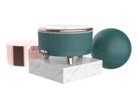 China 500ml Rhinitis Home Aroma Diffuser Dark Green Ultrasonic 28db Essential Oil Air Purify for sale