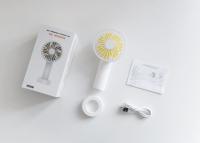 China 1200mAh ROHS KC Handheld Usb Fan , 7H Office Desk Fan Usb for sale