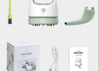 China Cordless Suction Mini Desktop Vacuum Desk Dust Cleaner Rechargeable Battery clearaway for sale