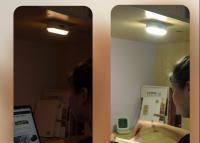 China 5W Small Night Light Lamps , Geometric Double Sided Human Body Induction Lamp for sale