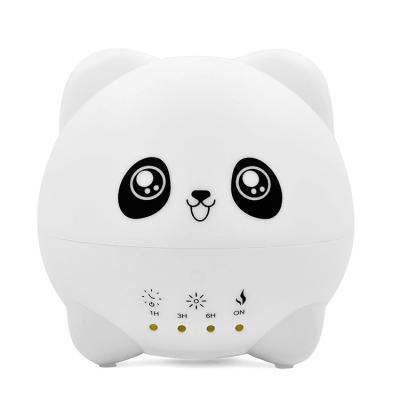 China Dual Atomize 300ml Home Aroma Diffuser Cute Panda Cool Mist Essential Oil 30ml/H for sale