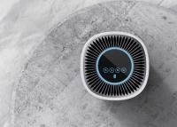 China PM2.5 Smart Touch USB Air Purifier Office HEPA Activated Carbon Filter for sale