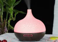 China Waterless Ultrasonic Cool Mist Aromatherapy Diffuser 400ml With LED Lights for sale