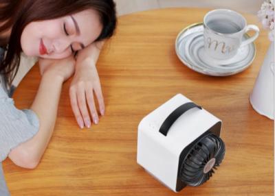 China 150mL Tank Water Cool Air Humidifier Fan With 2000MAH Battery for sale