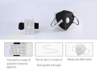 China 1000mAh Wearable Face Masking USB Air Purifier With H13 HEPA Filter for sale