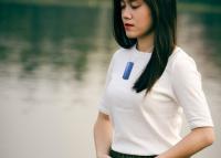 China 250mAh Hanging Neck Carry PM2.5 Wearable Air Purifier For Formaldehyde for sale