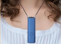 China 250mAh Hanging Neck Carry PM2.5 Wearable Air Purifier For Formaldehyde for sale