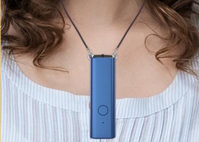 China 250mAh Hanging Neck Carry PM2.5 Wearable Air Purifier For Formaldehyde for sale
