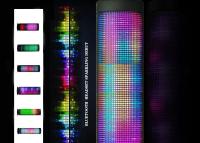 China 4800mah Colorful Sound Portable Mini Car Speaker Stereo Sound Wireless BT4.0 Bluetooth Speaker for sale