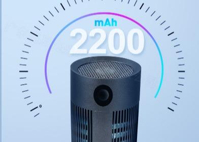 China 2200mAh USB Smart Car In Addition To Different Smoke Odor Anion Disinfector Car Air Purifier for sale