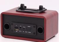 China 1200Mah Mini Portable Bluetooth Speaker Wireless Loudspeaker With Stand for sale