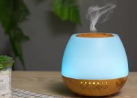 China Wood Grain USB Ultrasonic Aroma Diffuser Humidifier With Speaker for sale