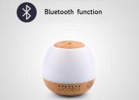China Wood Grain USB Ultrasonic Aroma Diffuser Humidifier With Speaker for sale
