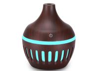 China 300ml Hollow USB Humidifier Touch Sensor Oil Aroma Diffuser LED Color Light for sale