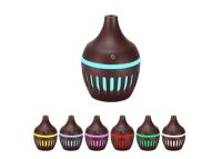 China 300ml Hollow USB Humidifier Touch Sensor Oil Aroma Diffuser LED Color Light for sale