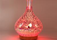 China 100ML Portable Installation Wholesale 3D Glass Crystal Ultrasonic Aromatherapy Essential Oil Diffuser for sale