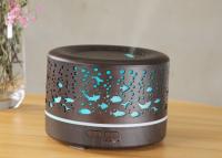 China 500ml Large Capacity Household Wood Grain Aromatherapy Machine Ultrasonic Aromatherapy Machine for sale