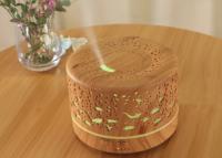 China 500ml Large Capacity Household Wood Grain Aromatherapy Machine Ultrasonic Aromatherapy Machine for sale