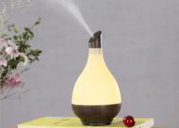 China 5V 100ML Wood-Grain Aromatherapy Warm Light Night LED Essential Oil Table Top Humidifier Aromatherapy for sale
