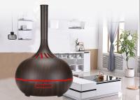 China 400ML 7 Color LED Lights Electric Essential Oil Diffuser Hollow Transparent Humidifier Multicolor Aromatherapy for sale