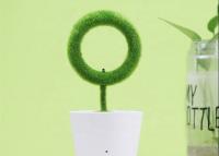 China Coffice Home Room Negative Ion Ionic Desktop Green Plant Air Purifier for sale
