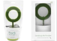 China Coffice Home Room Negative Ion Ionic Desktop Green Plant Air Purifier for sale
