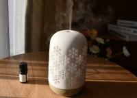 China 100ml Portable Aroma Diffuser Modern Ceramic Home Ultrasonic Air Humidifier Essential Oil Diffuser for sale