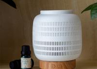 China Retro Chinese Style Lantern Creative Tabletop Decoration Ceramic Night Light Aromatherapy Machine for sale