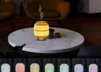 China Retro Chinese Style Lantern Creative Tabletop Decoration Ceramic Night Light Aromatherapy Machine for sale