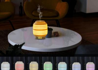 China Retro Chinese Style Lantern Creative Tabletop Decoration Ceramic Night Light Aromatherapy Machine for sale