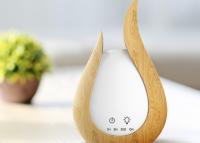 China 200ml Wood Grain Petal Aromatherapy Machine Marble Humidifier Desktop Essential Oil Perfume Machine for sale