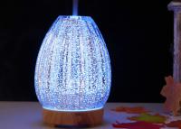 China Creative 3D Glass Sequins Effect Ultrasonic Air Aroma Diffuser Humidifier for sale