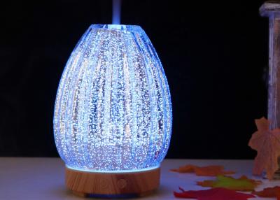 China Creative 3D Glass Sequins Effect Ultrasonic Air Aroma Diffuser Humidifier for sale
