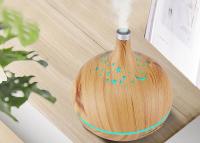 China 400ML Creative Wood Hollow Star Moon Aromatherapy Diffuser Humidifier for sale