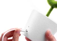 China USB Remove Air Pollutants Tabletop Green Plant Modeling Air Purifier For Office Home for sale