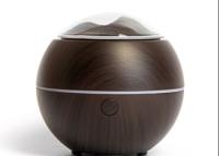 China Creative Mountain View Wood Grain Essential Oil Aromatherapy Machine Home Desktop Fragrance Expander for sale